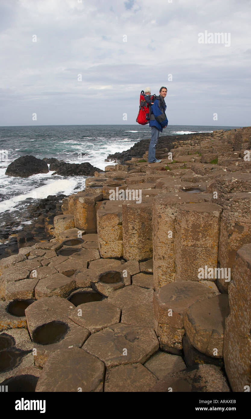 Giant’s causeway woman hi-res stock photography and images - Alamy