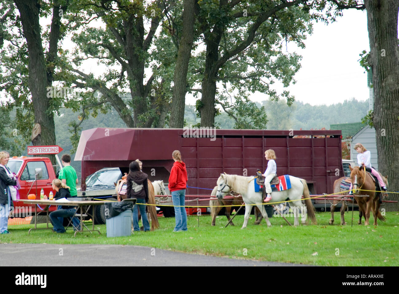Festival Pony Ride Stock Photo - Alamy