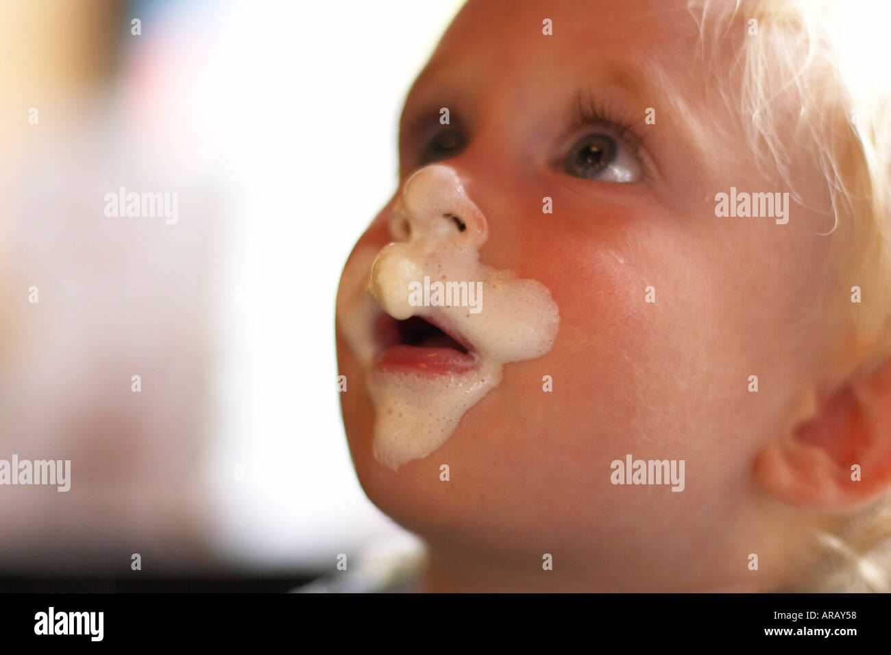 Baby foam beard hi-res stock photography and images - Alamy