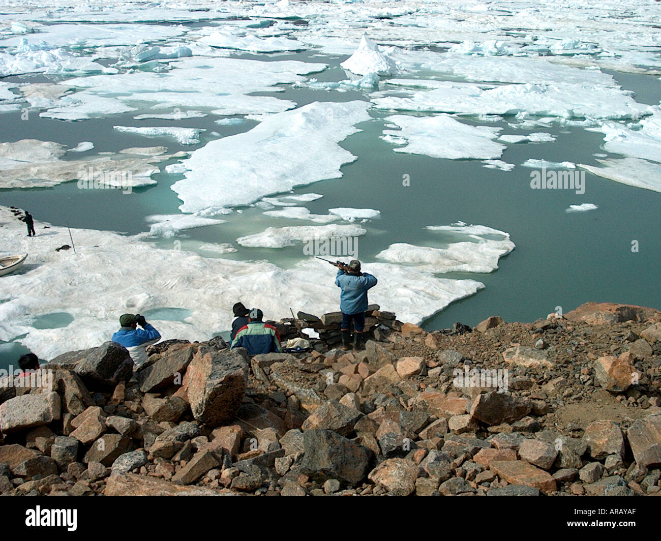 Greenland greenlanders hi-res stock photography and images - Alamy