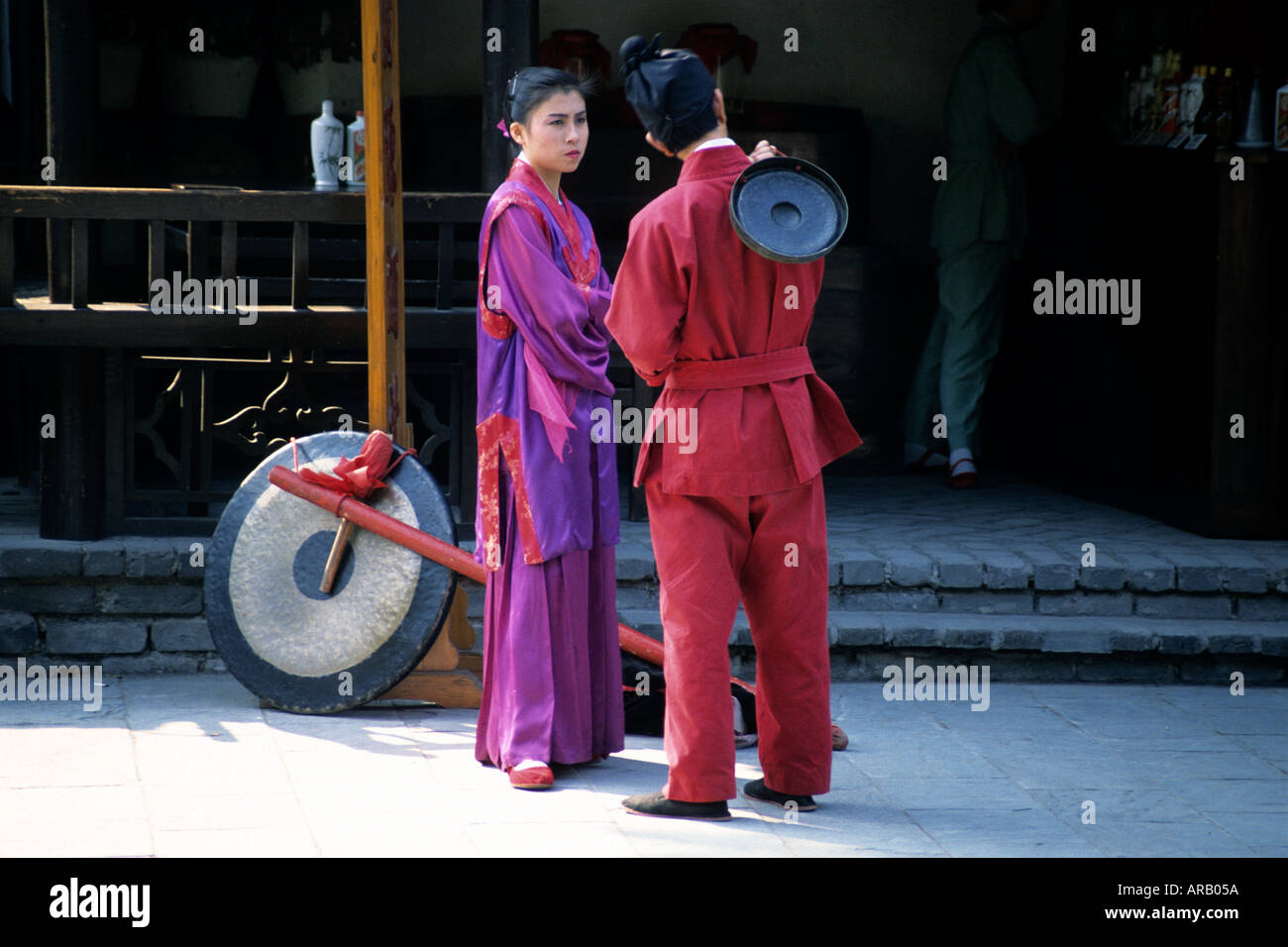 Chinese Traditional Costume Stock Photo - Alamy