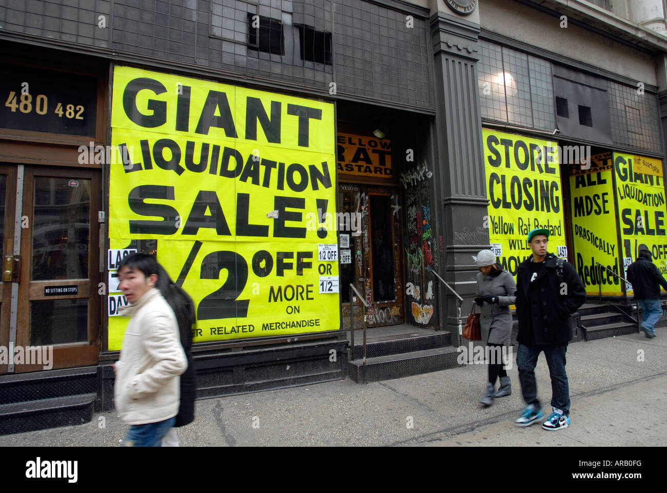 Soho icon Yellow Rat Bastard proclaims it s moving sale at their ...