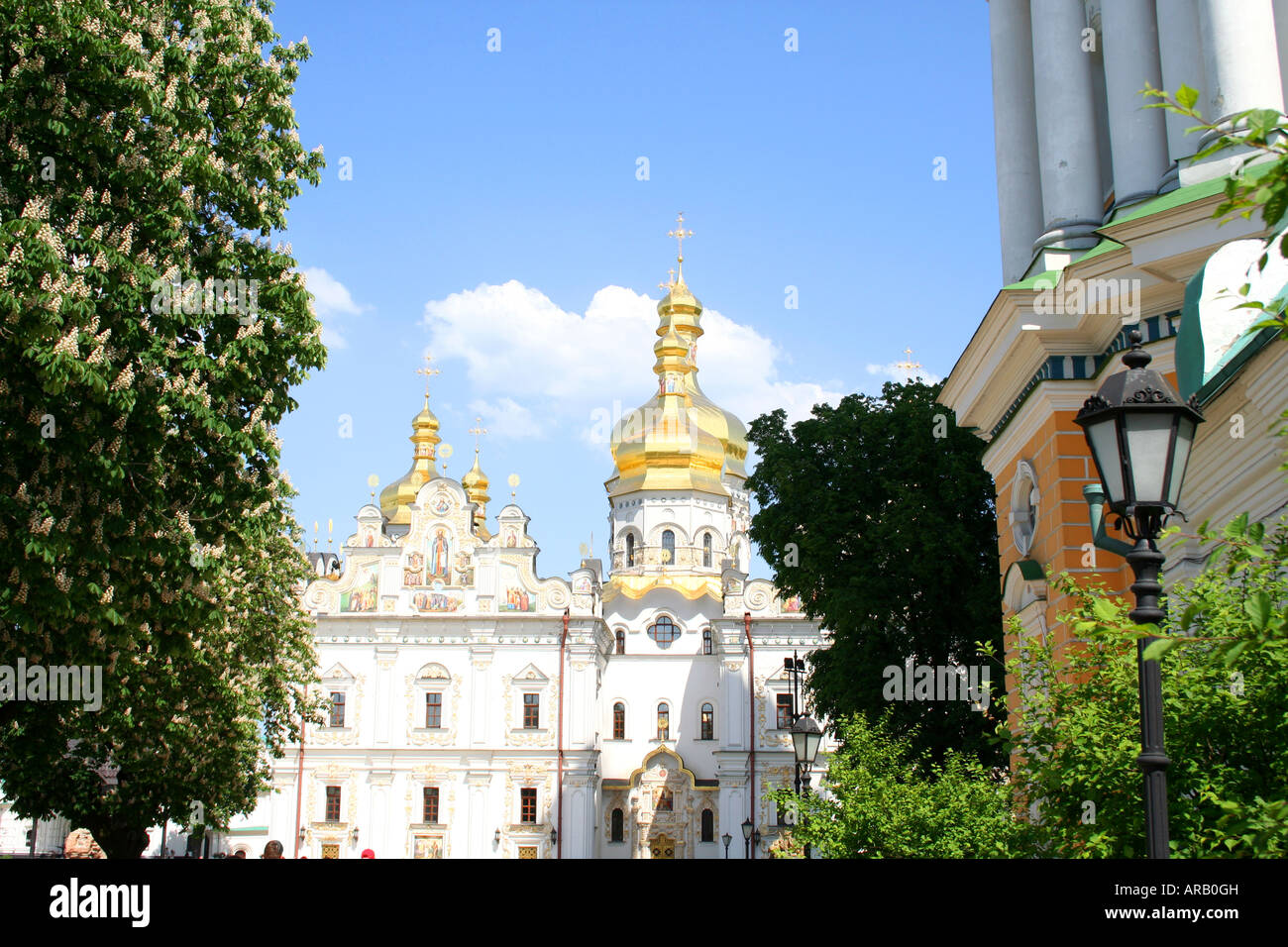 Pecherskaya Lavra religious edifice Kiev Ukraine Stock Photo - Alamy