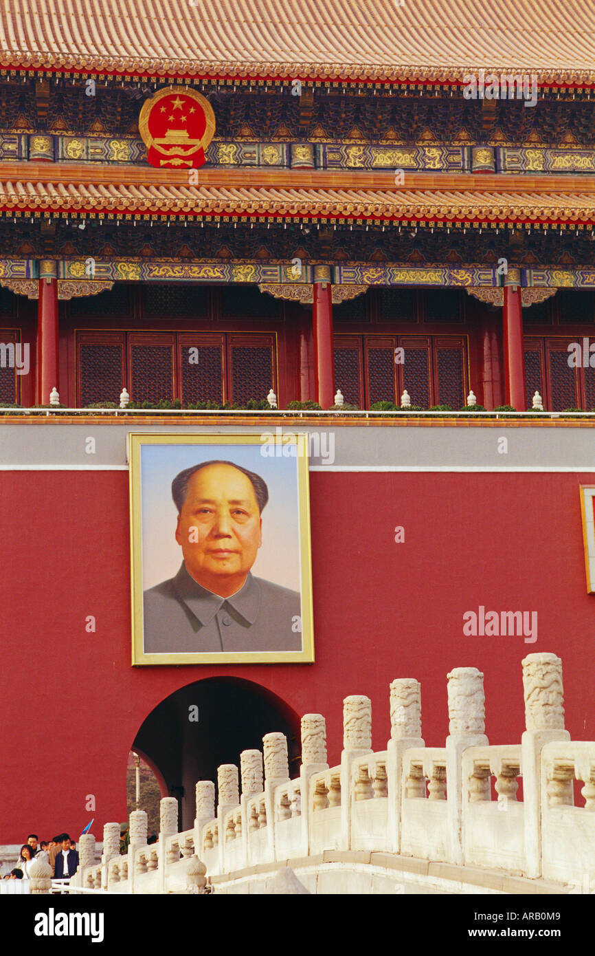 Gate of Heavenly Peace, Beijing, China Stock Photo - Alamy