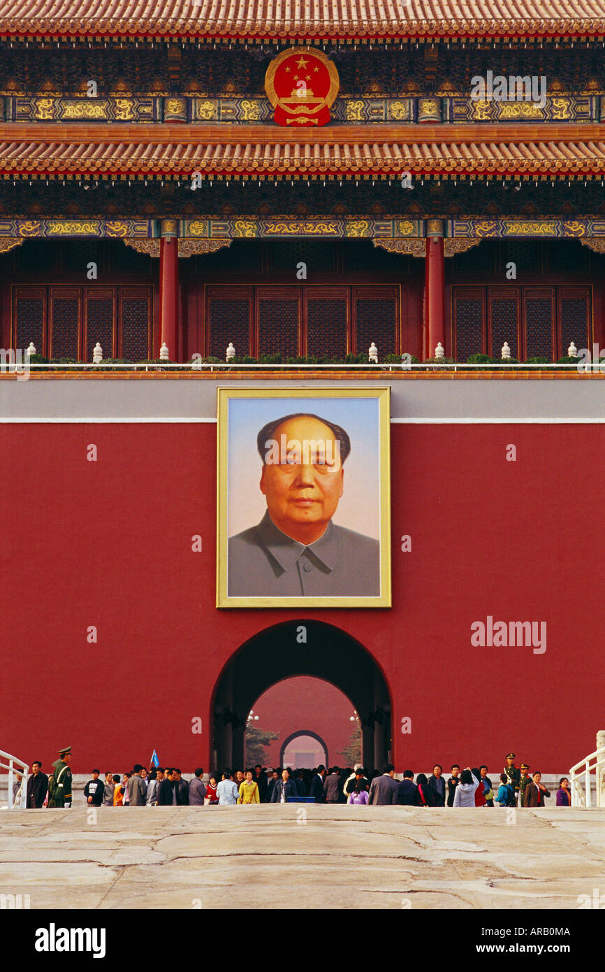 Gate of Heavenly Peace, Beijing, China Stock Photo - Alamy