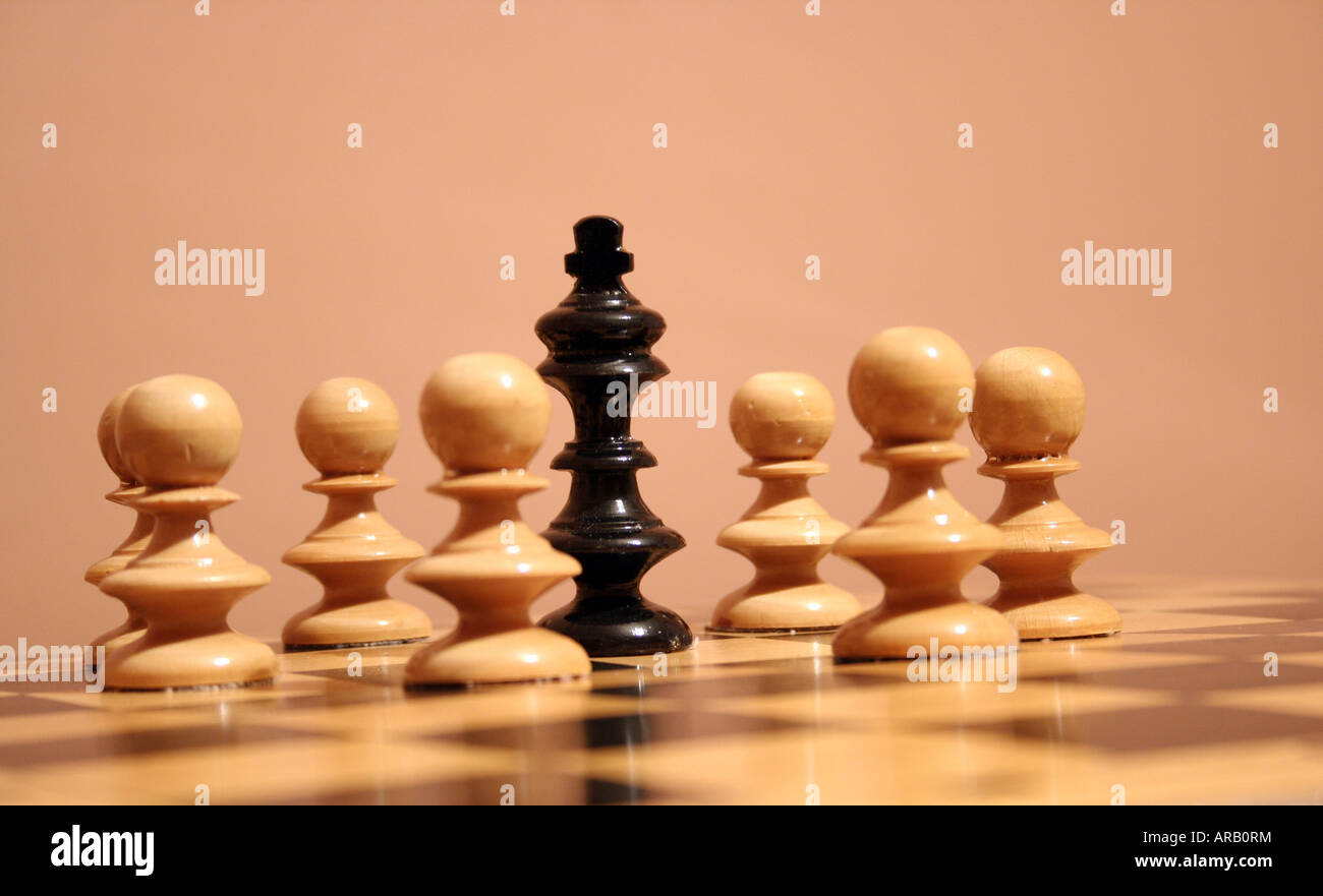 closeup of chess pieces Stock Photo - Alamy