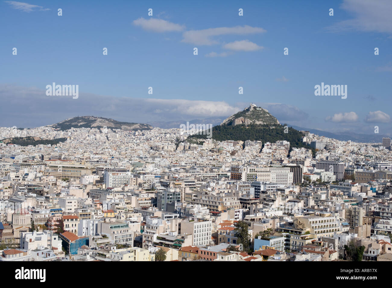 general view of Athena city Stock Photo - Alamy