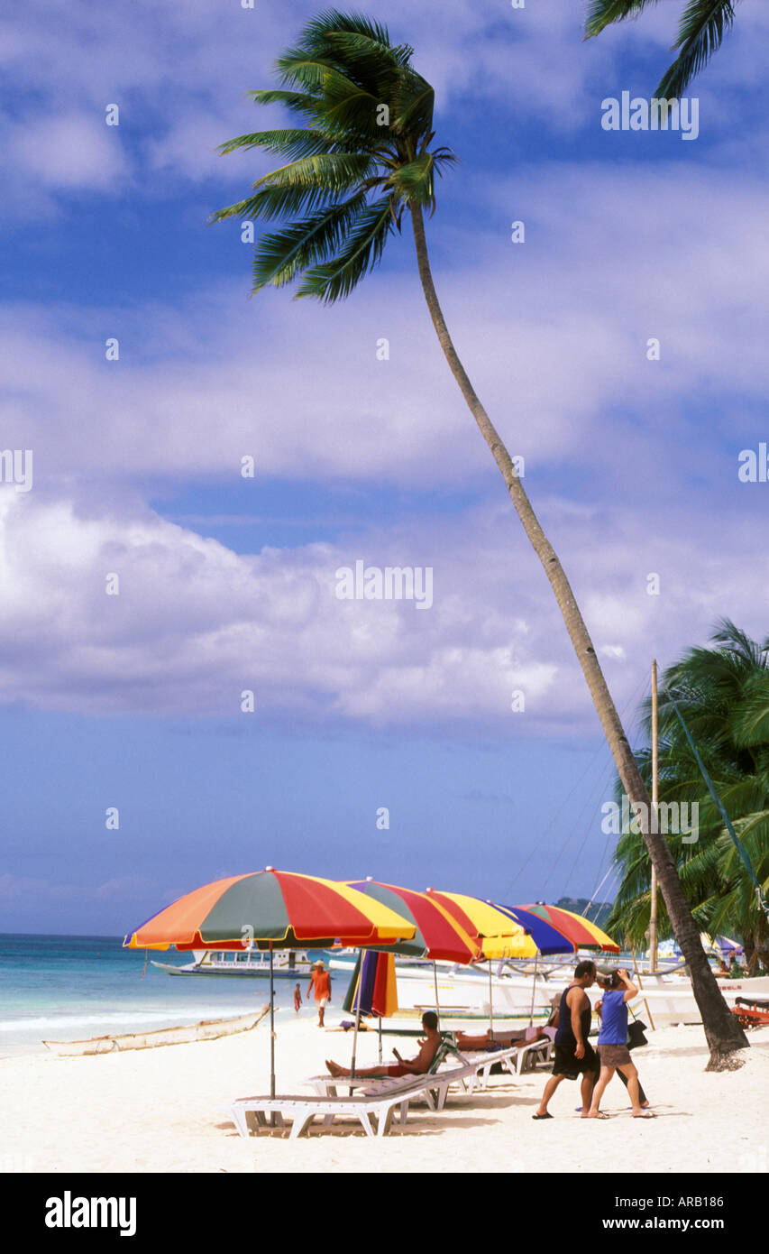 Exotic Getaway Tropical Island Beach Paradise Philippines Boracay Stock Photo - Alamy