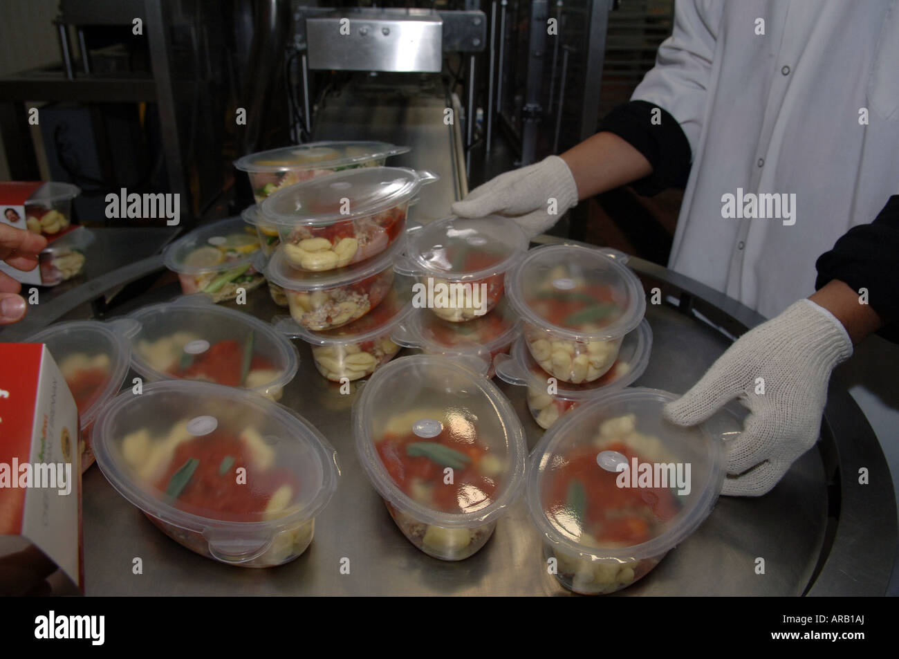 Fresh Direct s line of microwave meals are prepared at their Queens New ...