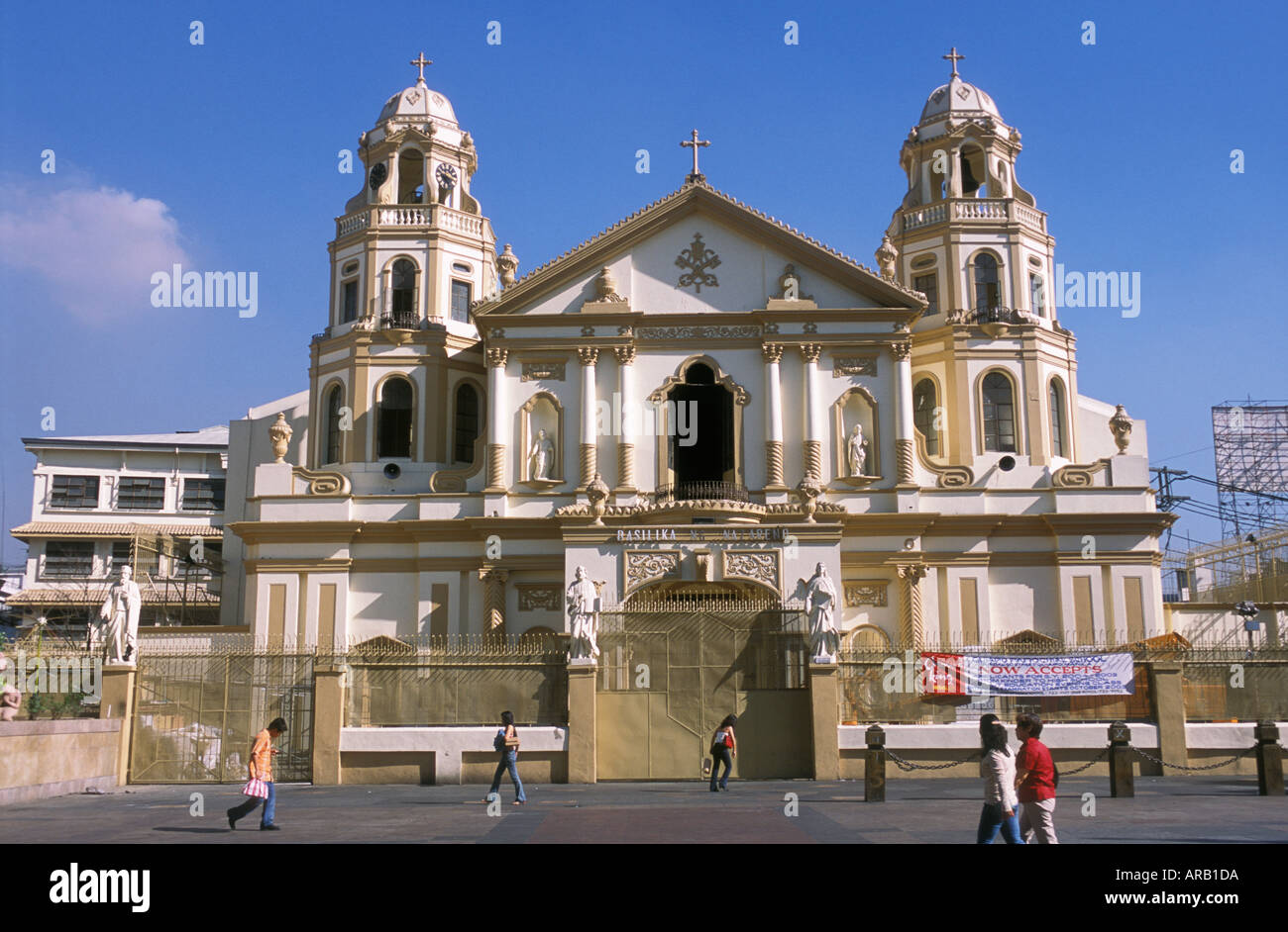 Philippines Manila Quiapo Church Minor Basilica of the Black Nazarene Stock Photo - Alamy