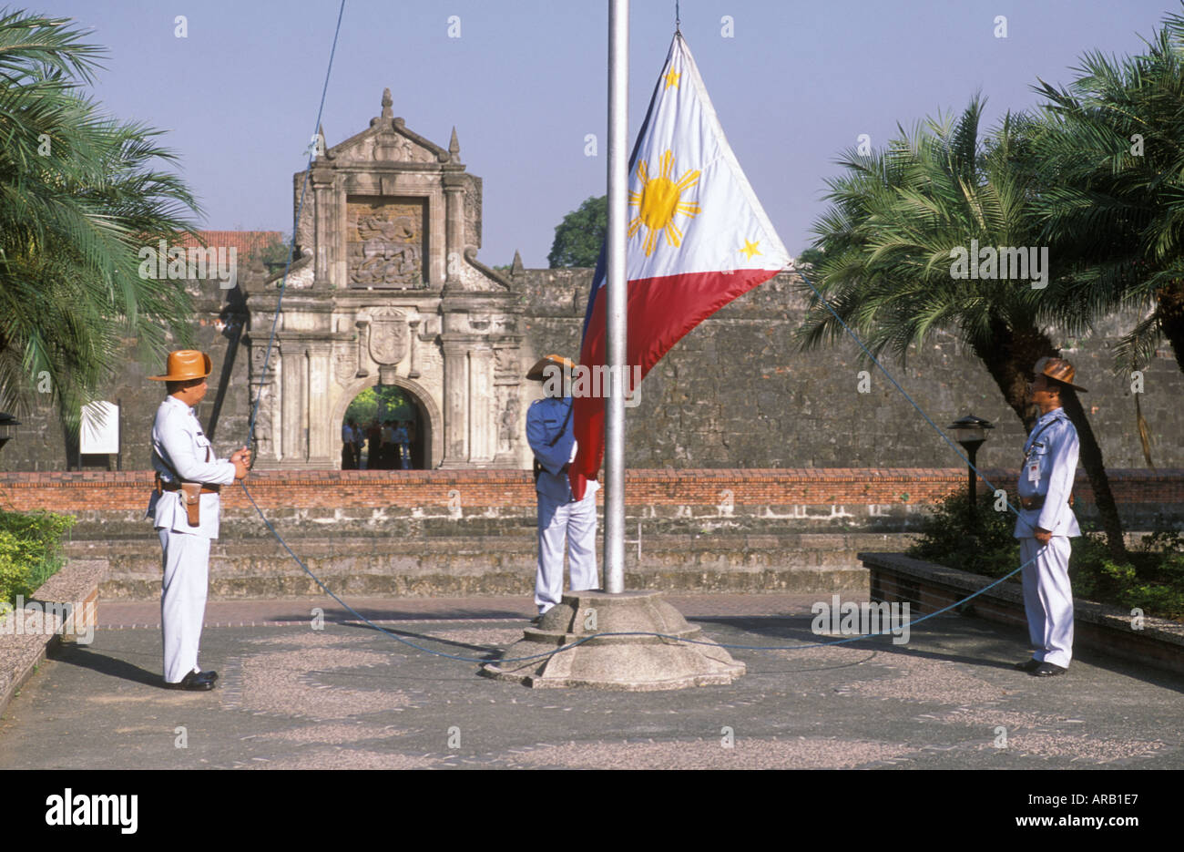 Philippines Manila Intramuros Fort Santiago Gate Stock Photo - Alamy