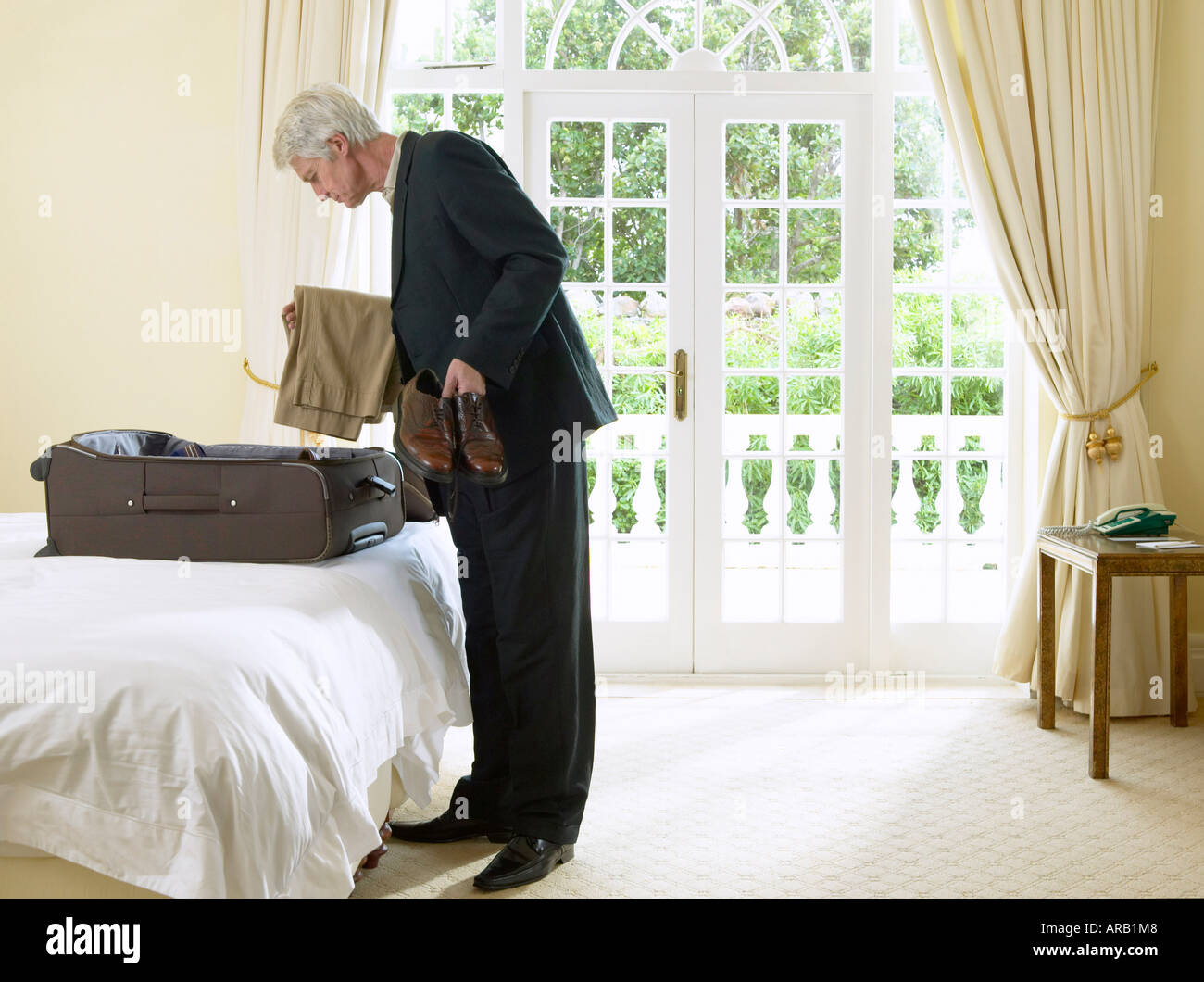 Wealthy old man mansion hi-res stock photography and images - Alamy
