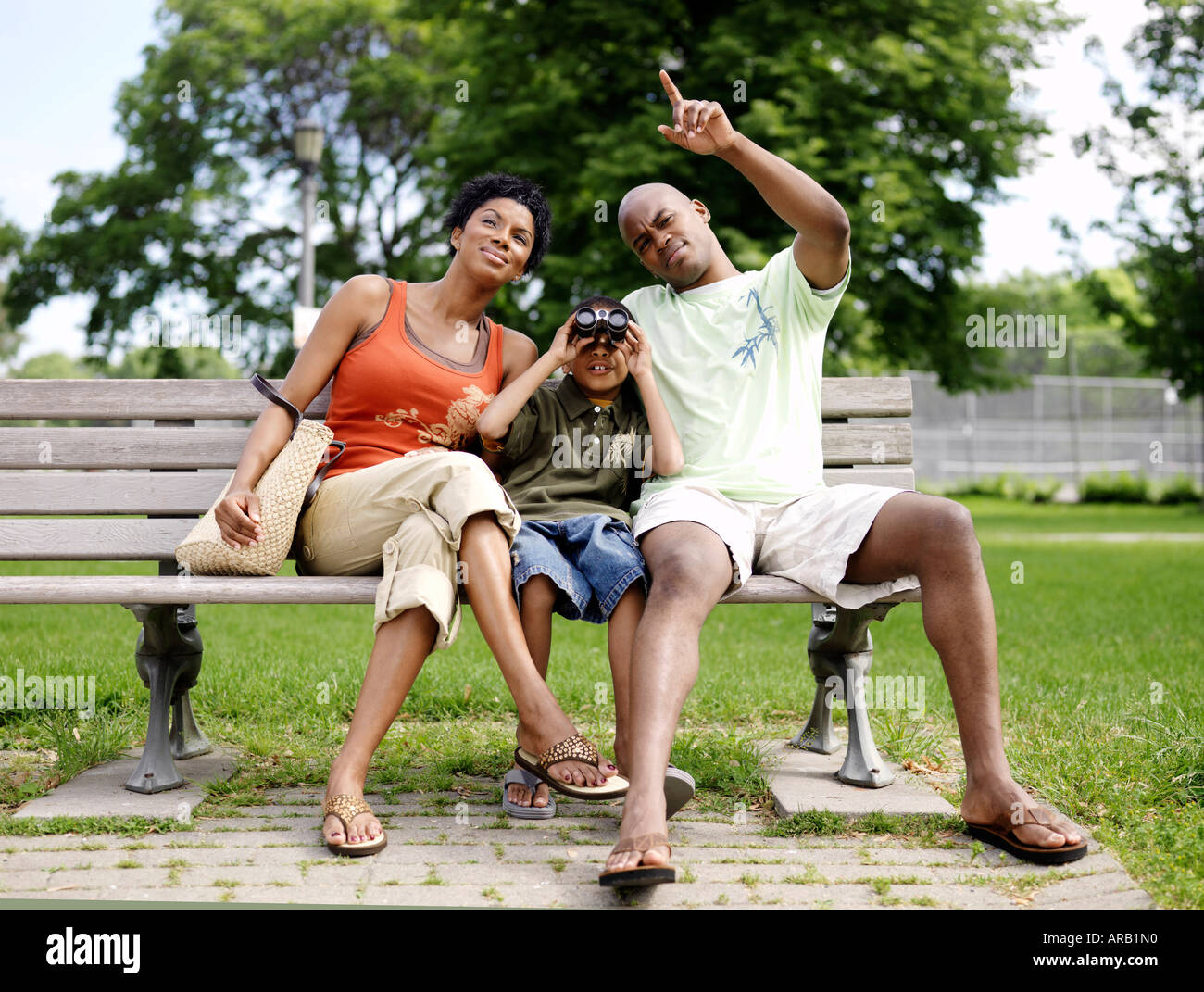 Father and son bird watching hi-res stock photography and images - Alamy