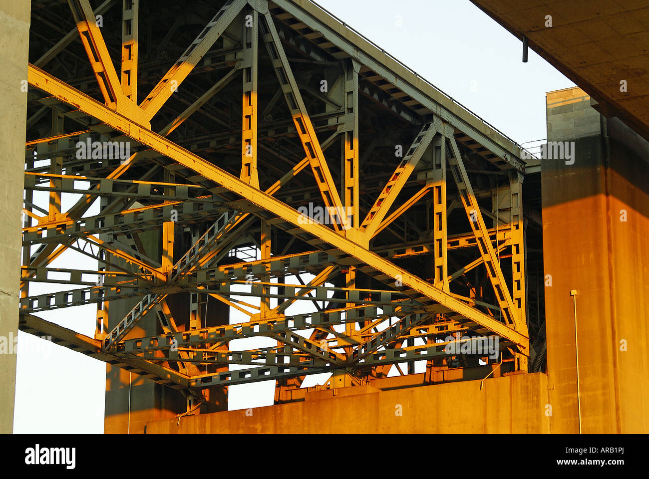 Steel and Concrete Stock Photo - Alamy