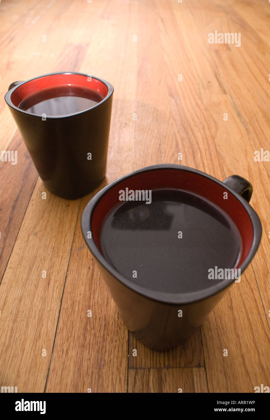 Coffee in perspective Stock Photo - Alamy