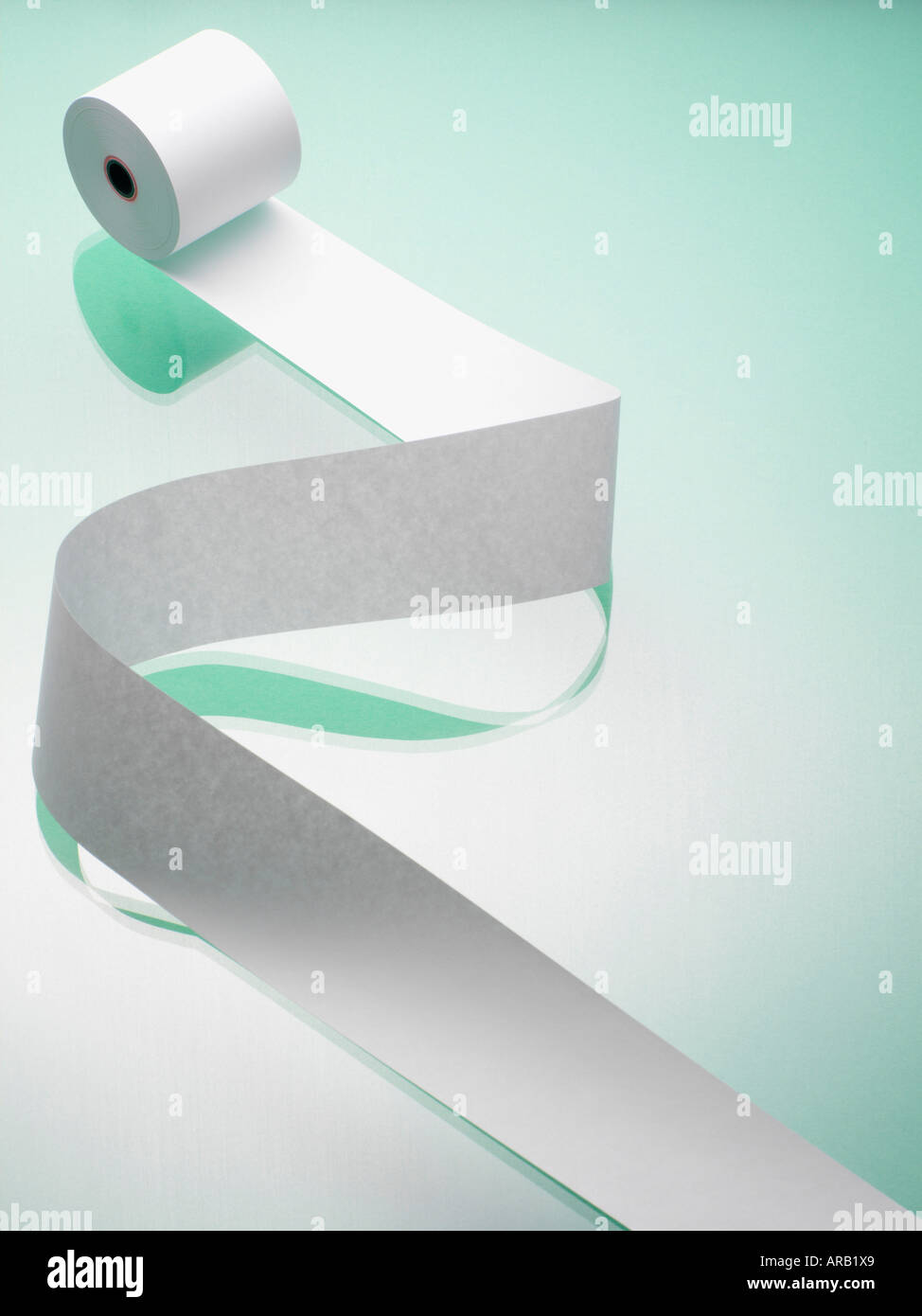 White Paper Roll Stock Photo - Alamy