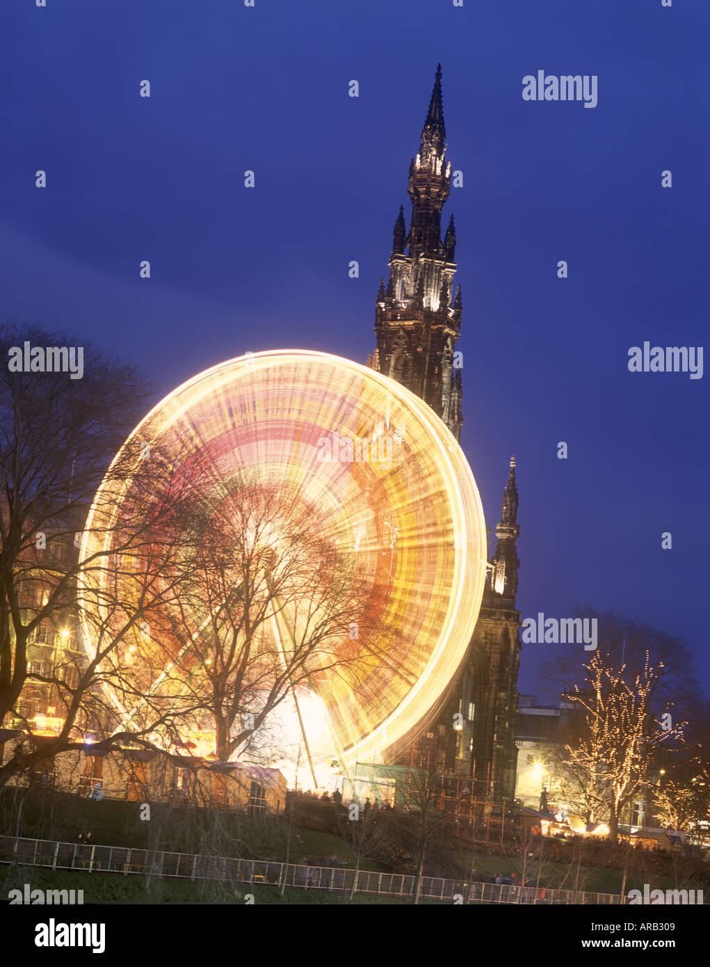 Ferris wheel edinburgh scotland hi-res stock photography and images - Alamy