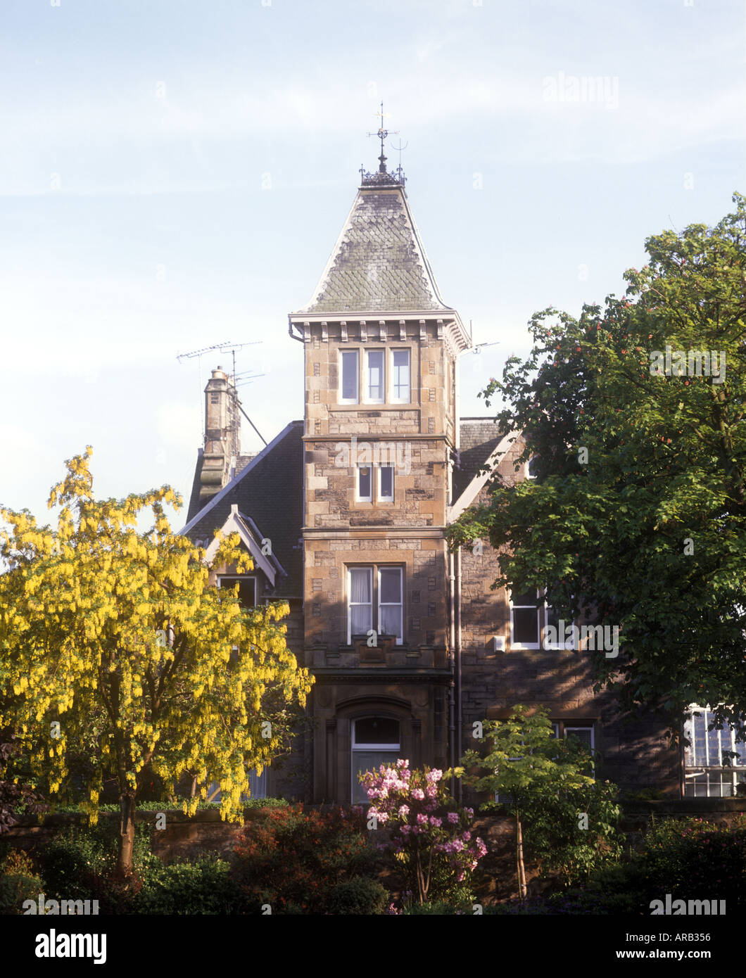 Victorian mansion house Edinburgh Scotland Stock Photo - Alamy