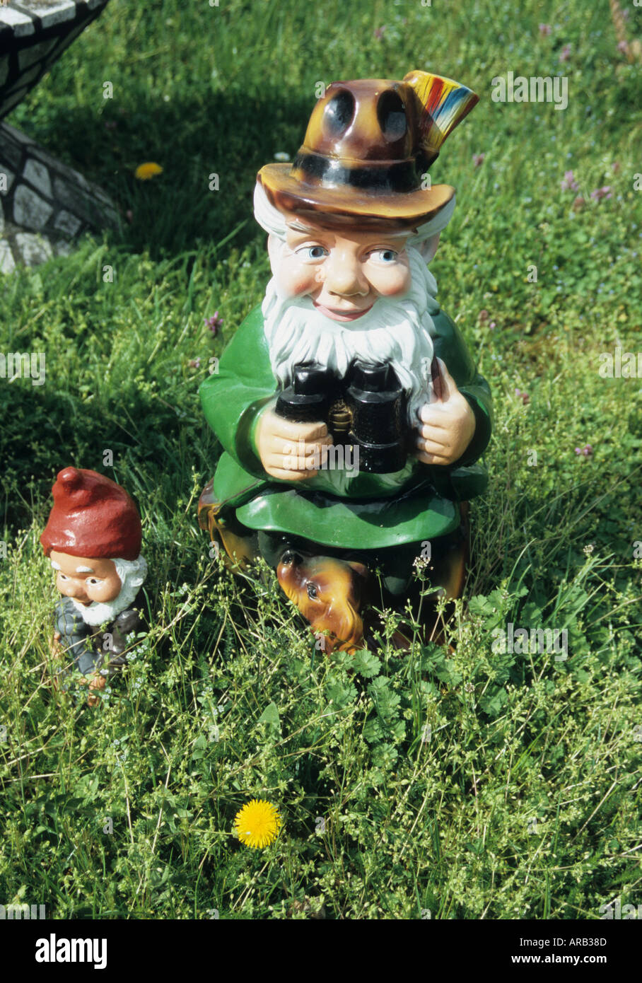 Garden Pupet 6 Stock Photo - Alamy