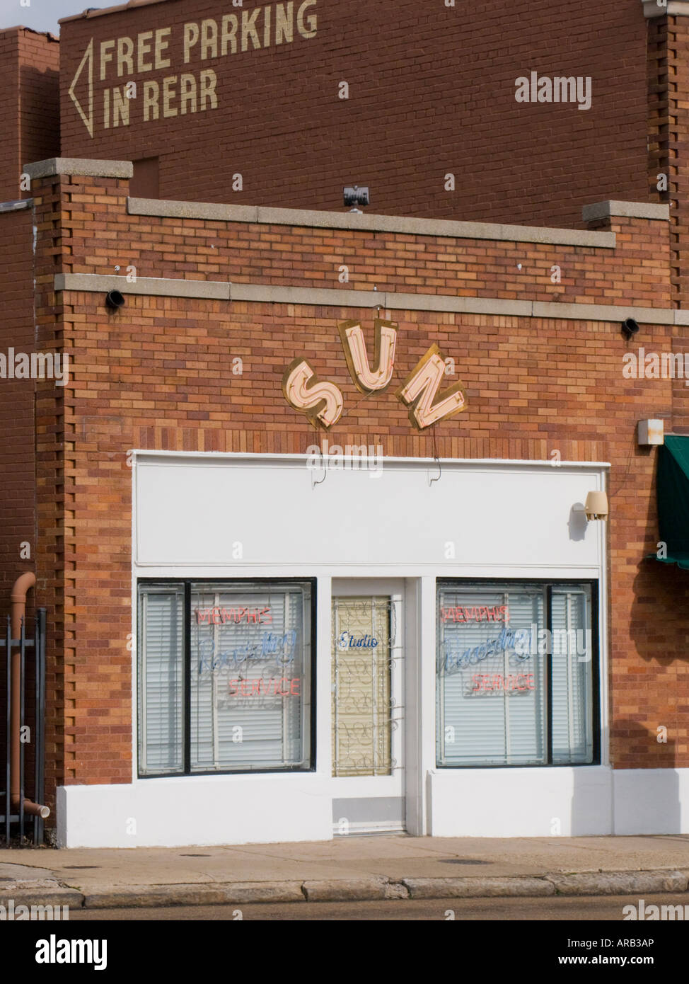 SUN Recording Studio Memphis Tennessee USA Stock Photo - Alamy