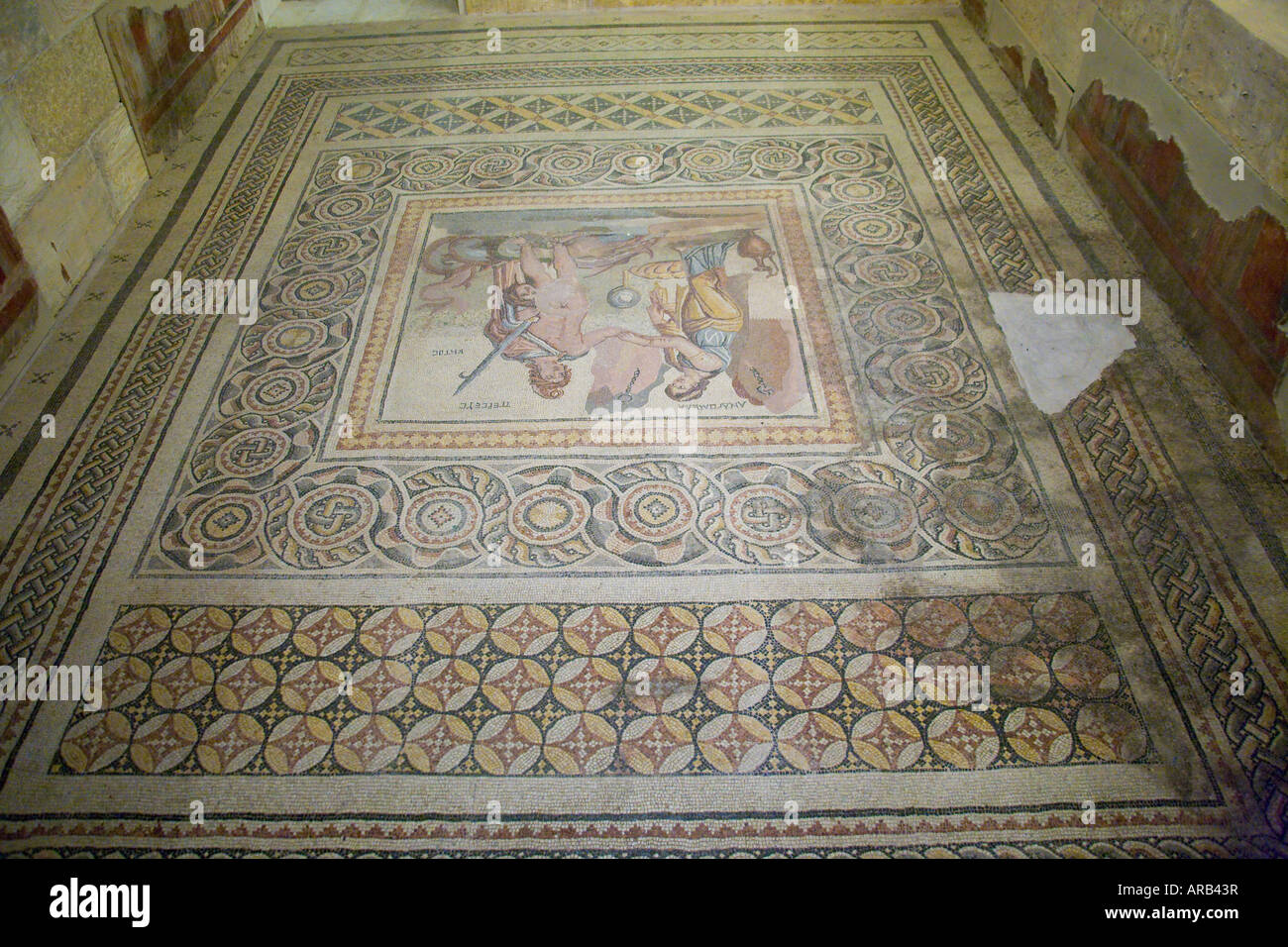 Andromeda and Perseus Mosaic with Medusa Gaziantep Archaeology Museum ...