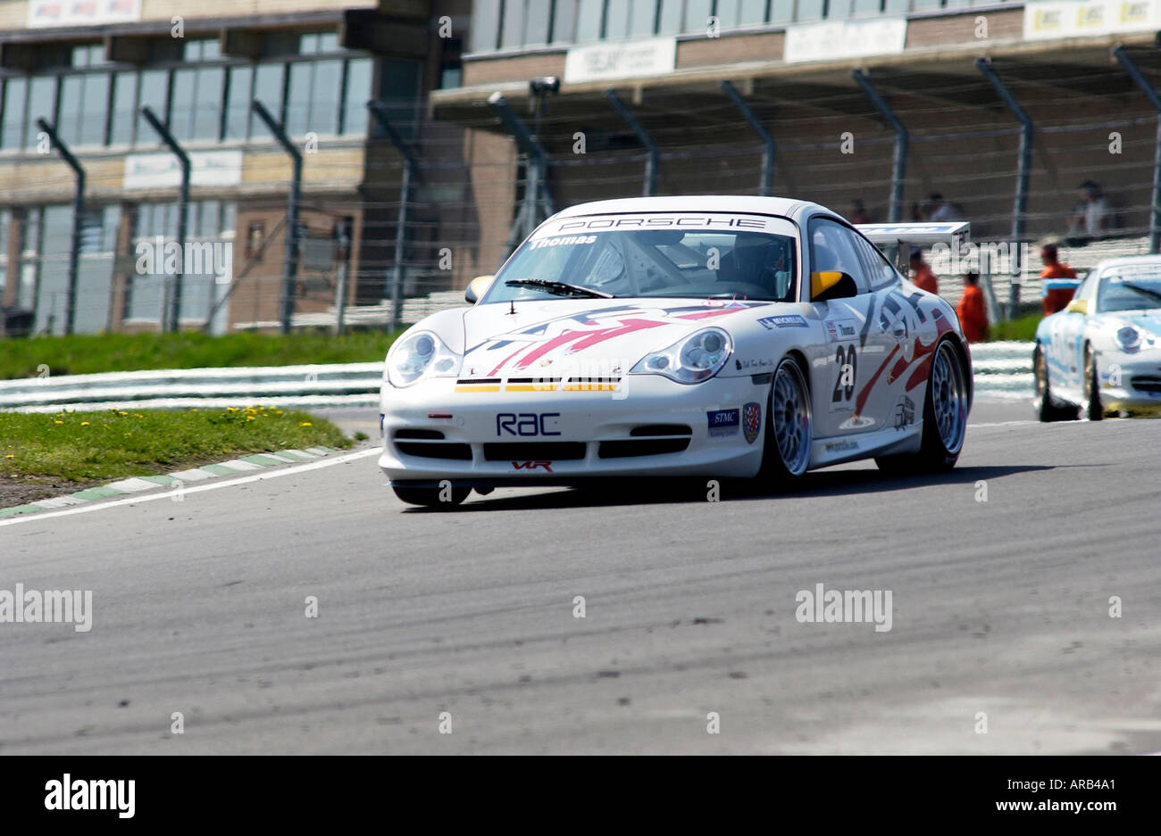 MARCUS THOMAS PORSCHE CARRERA SUPER CUP Stock Photo - Alamy