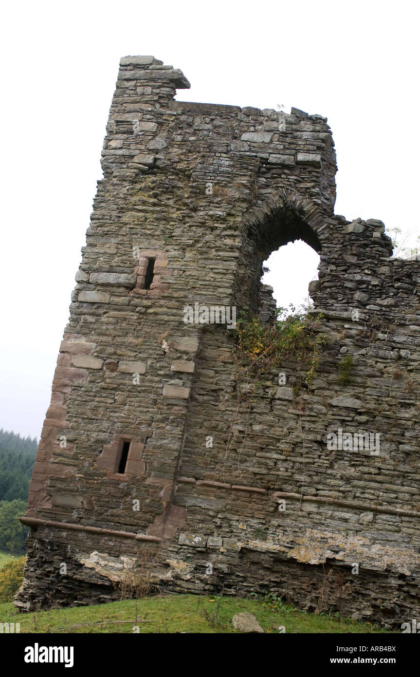Hopton Castle Shropshire Stock Photo - Alamy