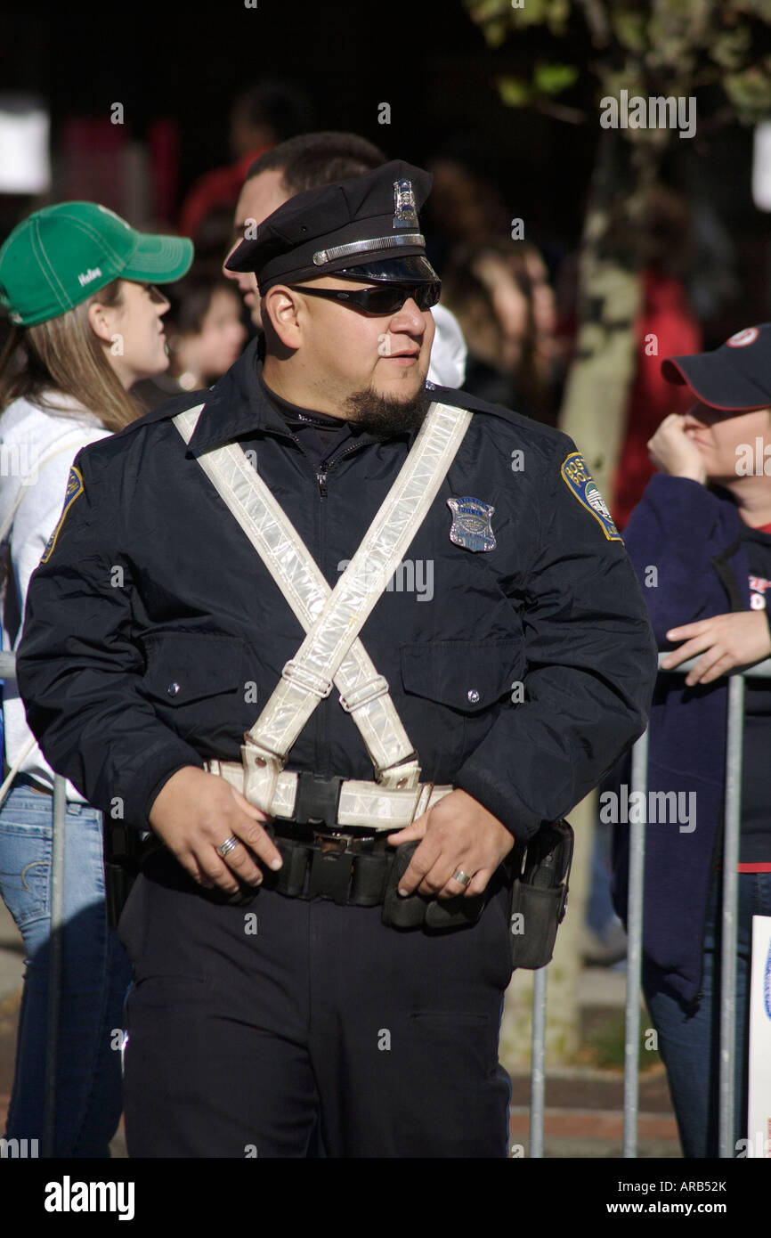 Policeman. Boston, Massachusetts, New England, USA Stock Photo - Alamy