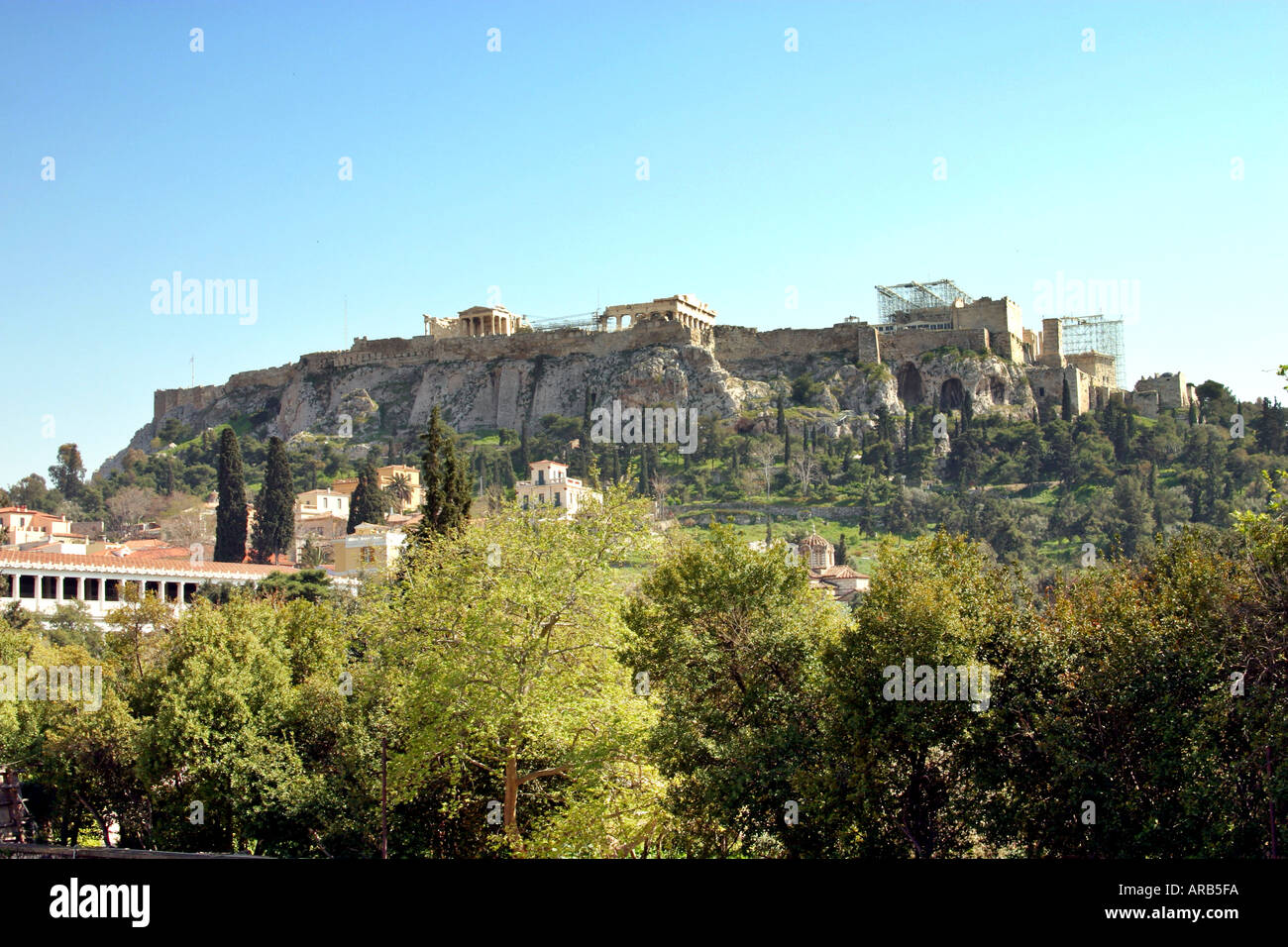 Side view of parthenon hi-res stock photography and images - Alamy