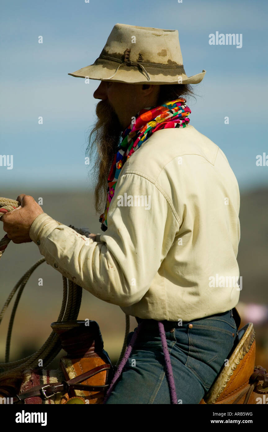 Cowboy With Mustache High Resolution Stock Photography and Images - Alamy