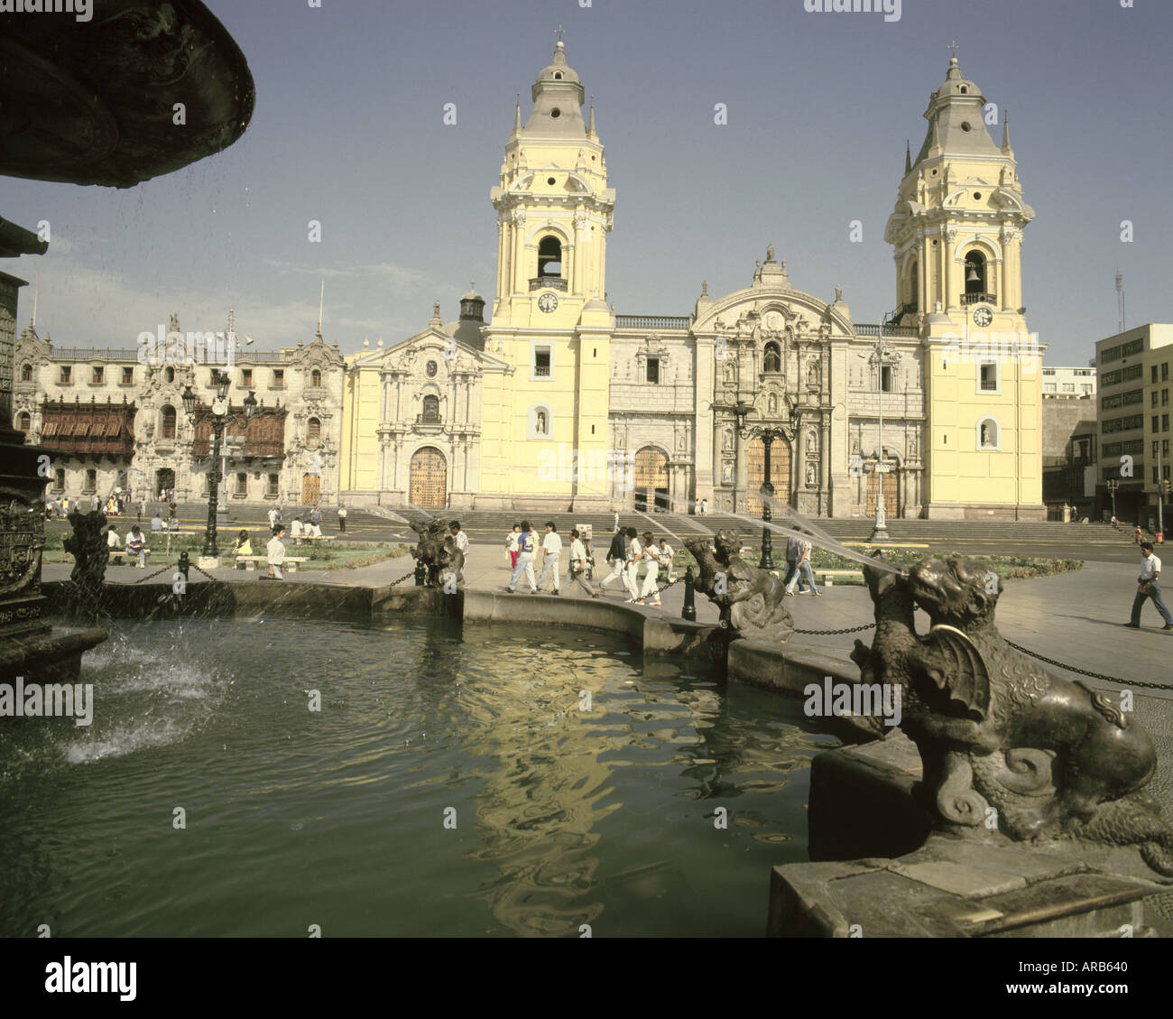 Balconies in lima peru hi-res stock photography and images - Alamy