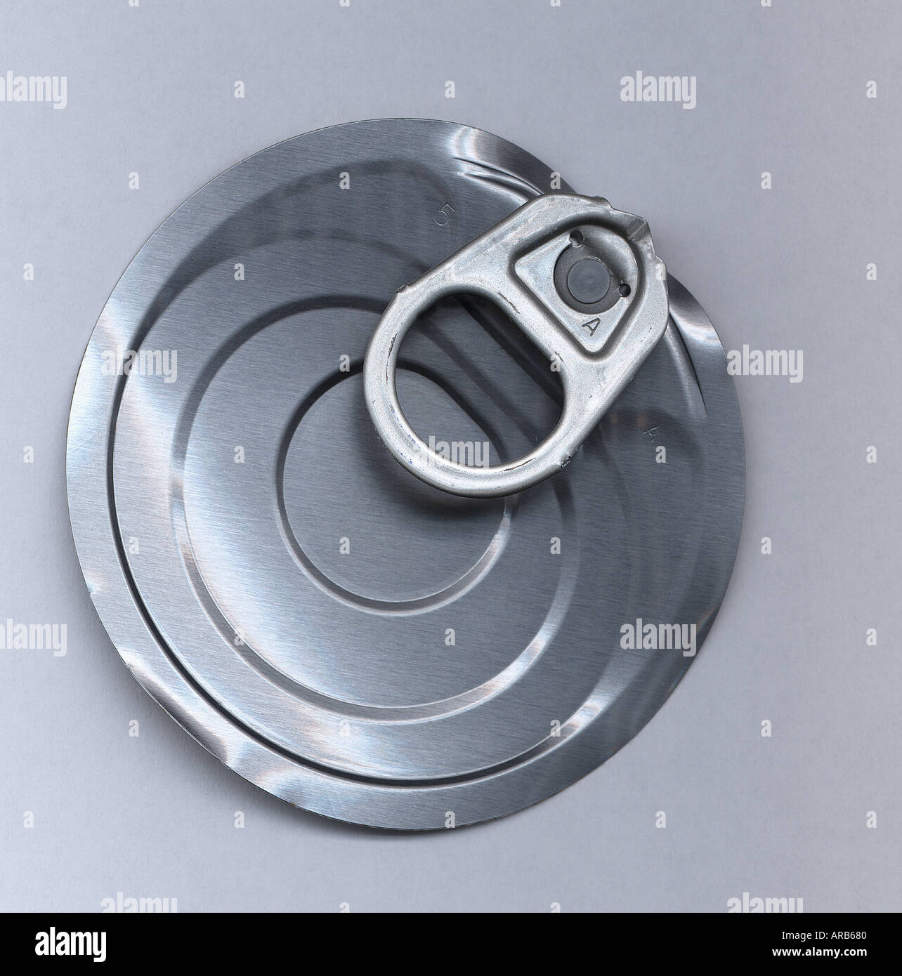 Flip top can lid Stock Photo - Alamy