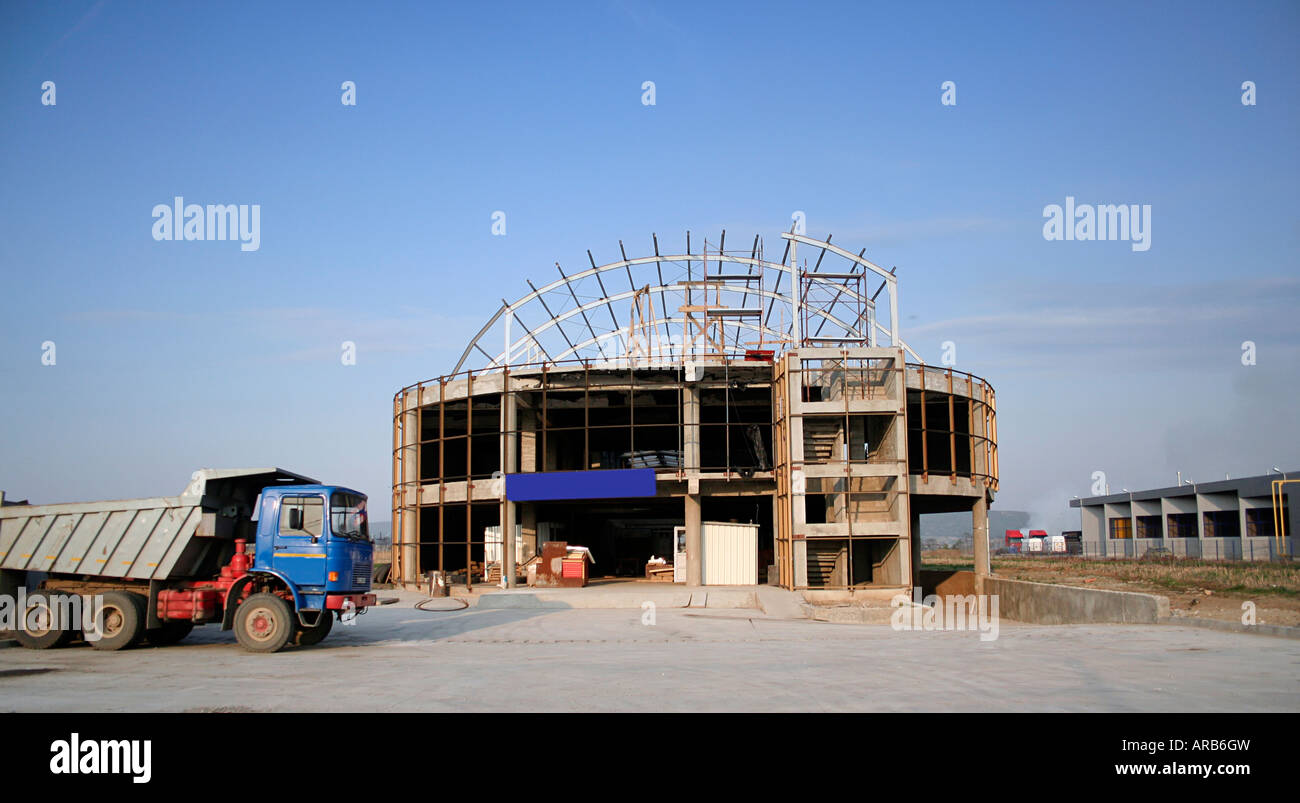 Building a supermarket Stock Photo - Alamy