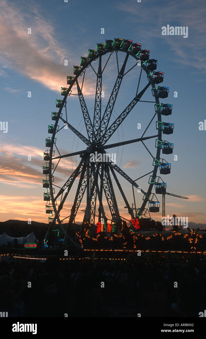Big wheel funfair hi-res stock photography and images - Alamy