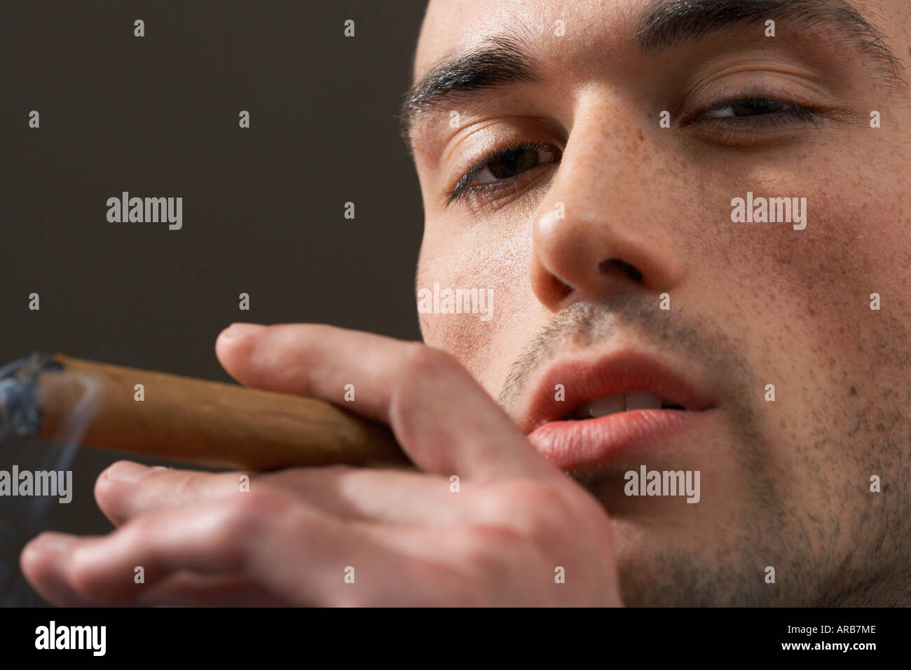 Young serious caucasian man face shaved hi-res stock photography and ... Young serious caucasian man face shaved hi-res stock photography and ...