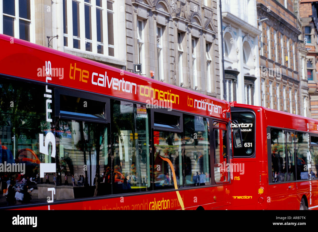 Nottingham city buses hi-res stock photography and images - Alamy