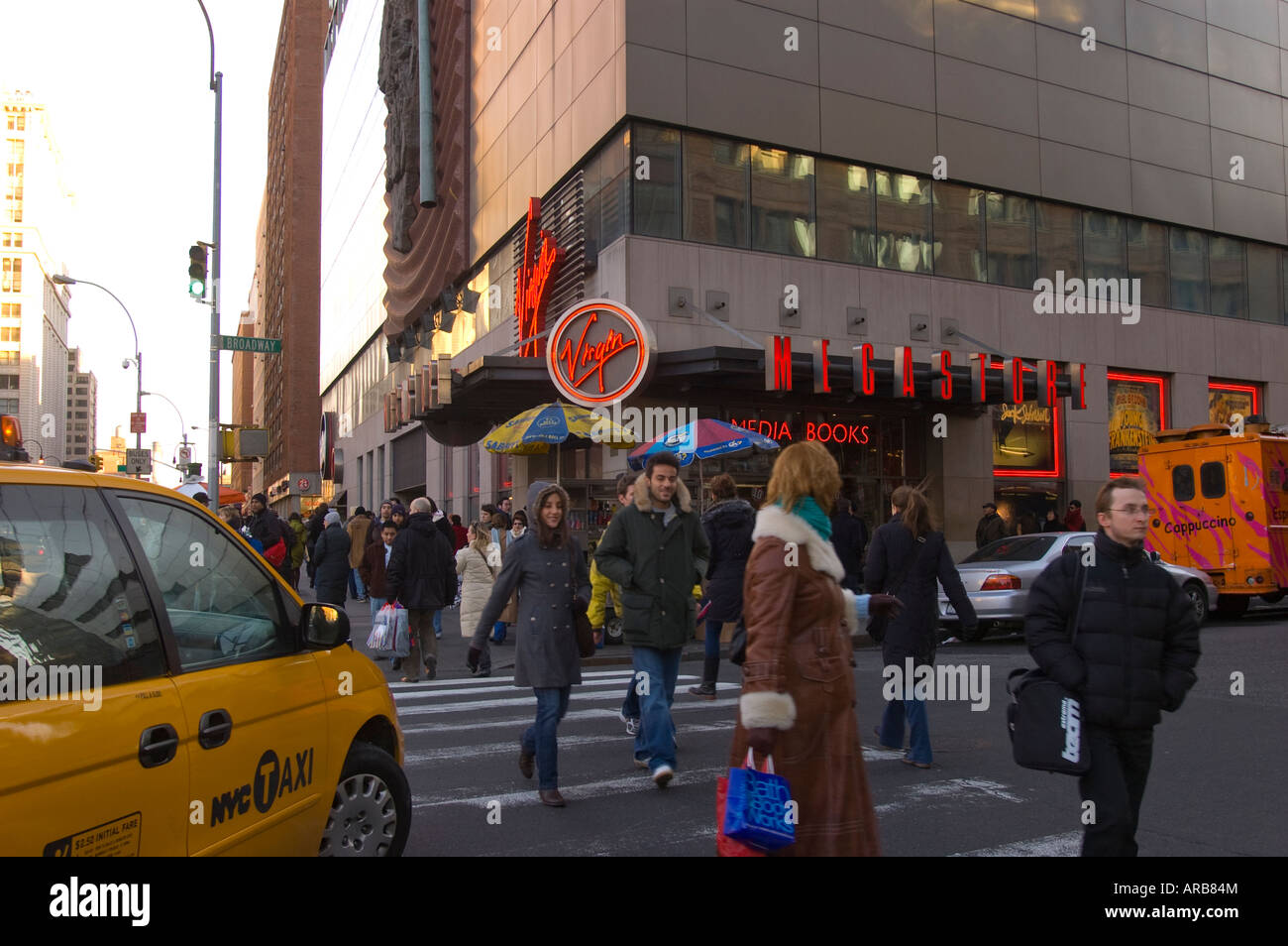 The Virgin Megastore in Union Square on Broadway in NYC Stock Photo - Alamy