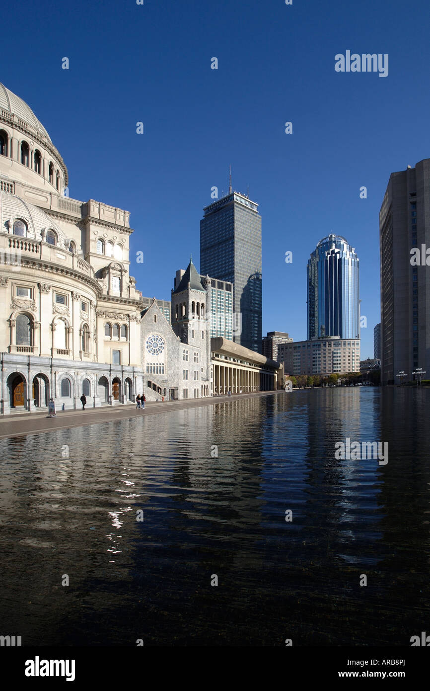 First church of Christ Scientist and Prudential building. Christian ...