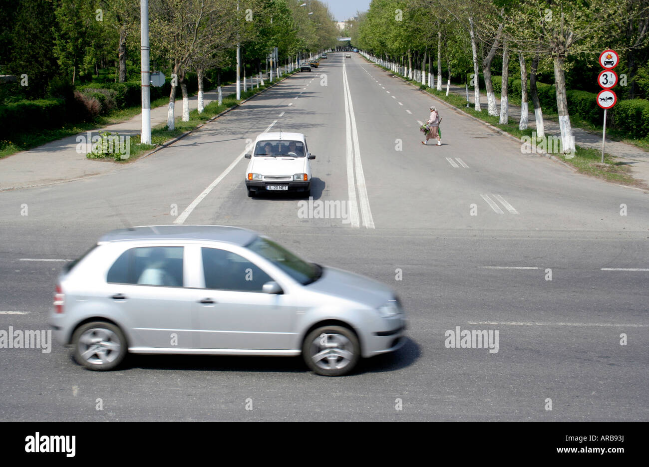Cars on the road Stock Photo - Alamy