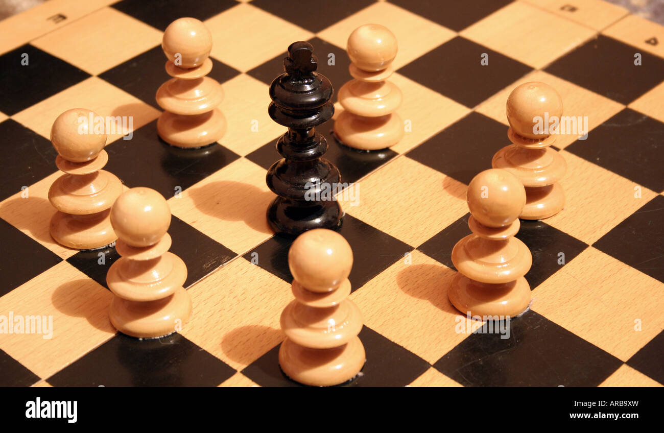 closeup of chess pieces Stock Photo - Alamy