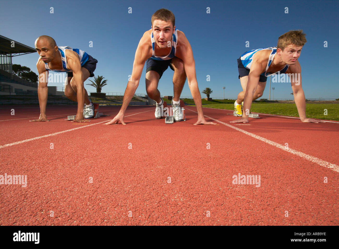 Sprinter Starting Block High Resolution Stock Photography and Images ...