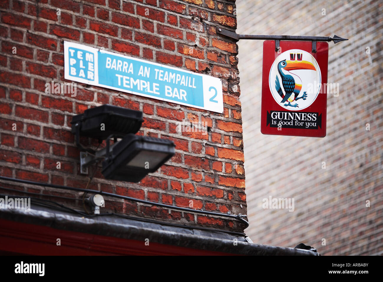 Blue light bar dublin hi-res stock photography and images - Alamy