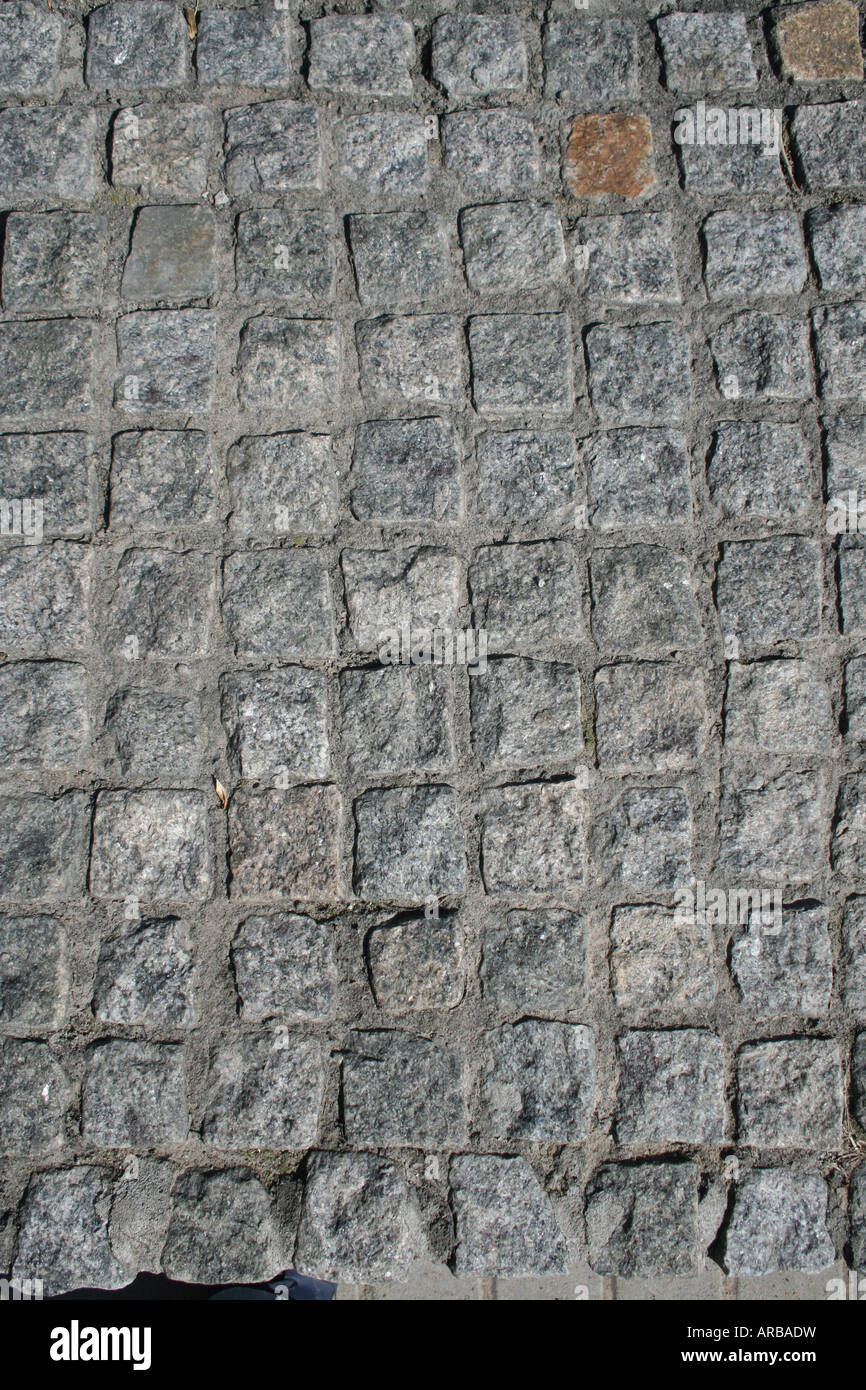 Way from the rocks Cobbles pavement nackground texture Stock Photo - Alamy