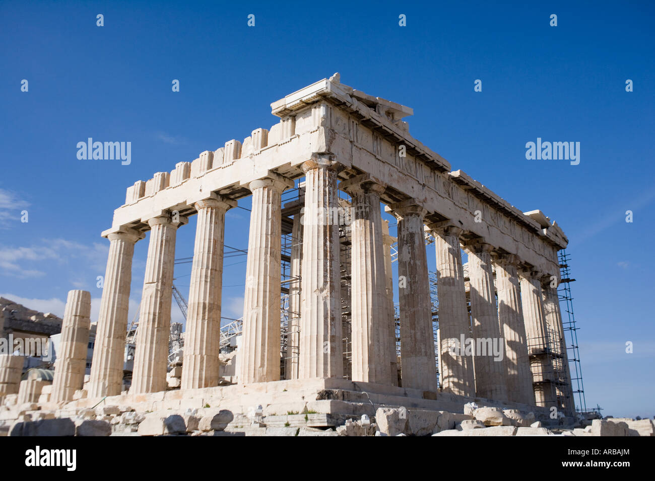 Greec ancient architecture, Parthenon, Acropolis Stock Photo - Alamy