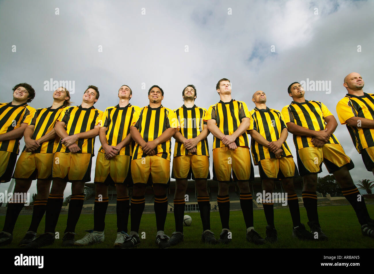 Soccer Team Line Up High Resolution Stock Photography and Images - Alamy