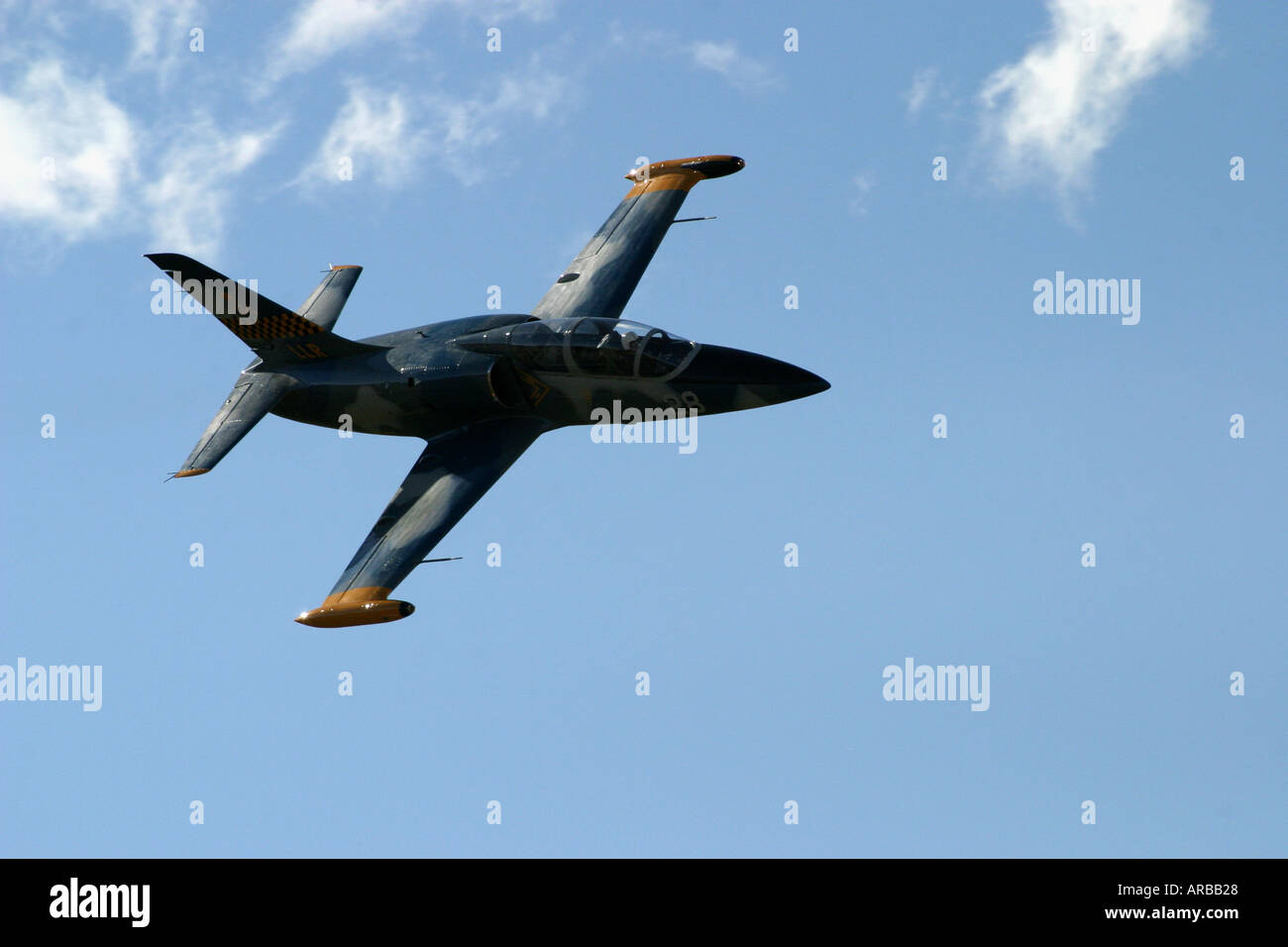 Czechoslovakian L 39 Albatros Jet Fighter Stock Photo - Alamy