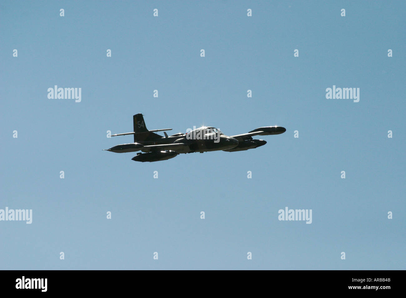 Cessna A37 Dragonfly Jet Aircraft Stock Photo - Alamy