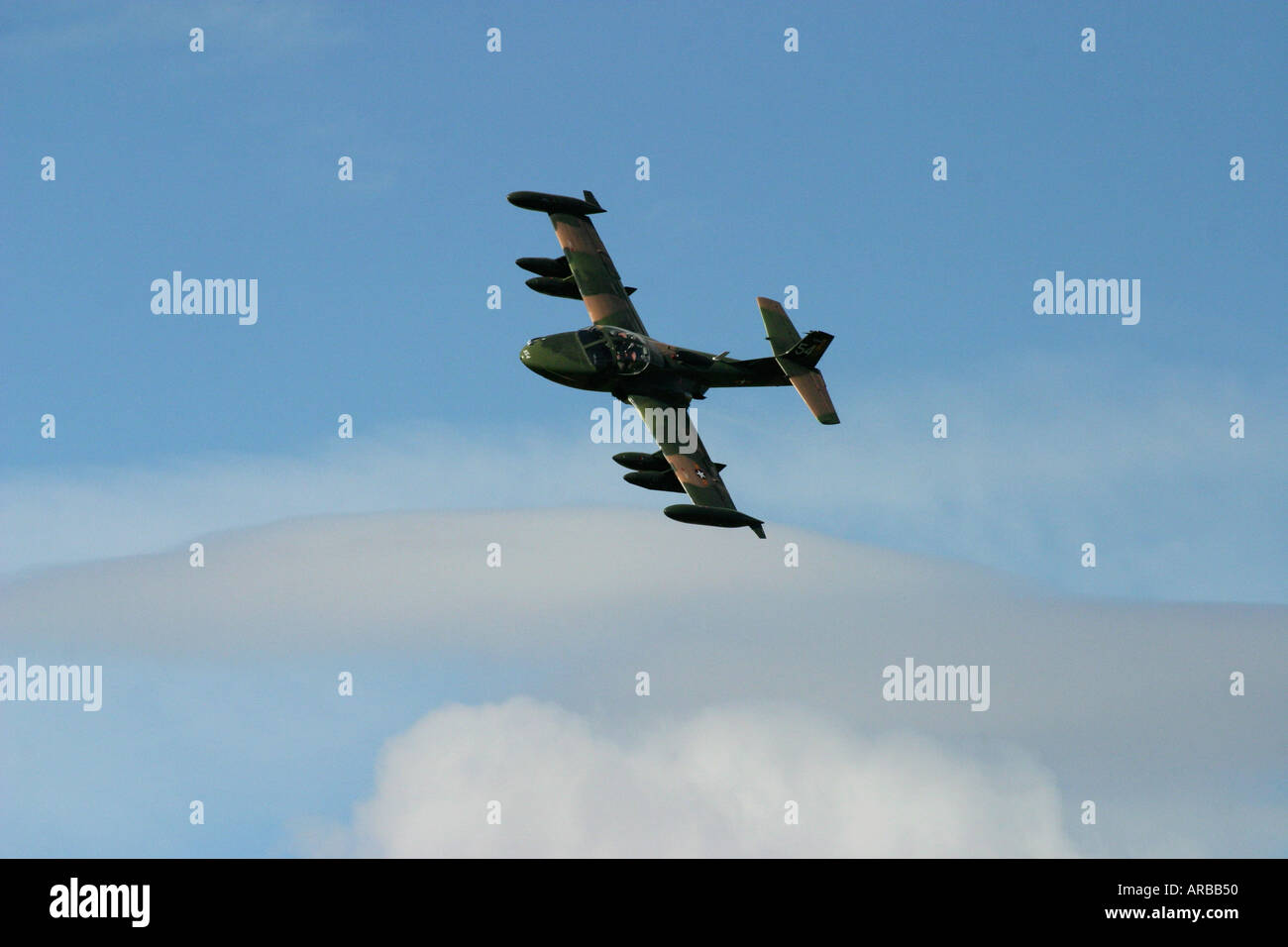 Cessna A37 Dragonfly Jet Attack Aircraft Stock Photo - Alamy