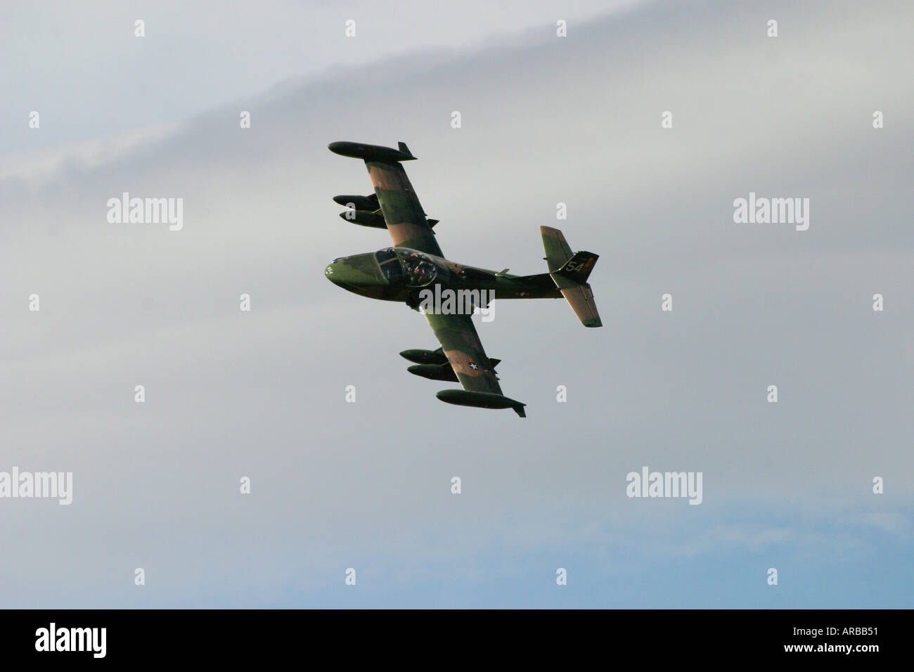 Cessna A37 Dragonfly Jet Attack Aircraft Stock Photo - Alamy