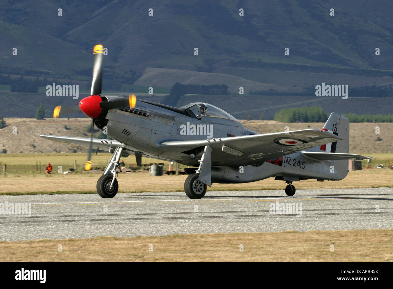 P 51 Mustang Fighter Plane Stock Photo - Alamy